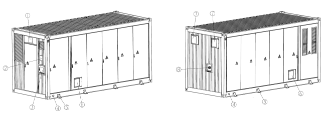3.85 MWh Battery Energy Storage System internal components and layout