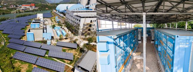 Cement industry energy storage project installation in China