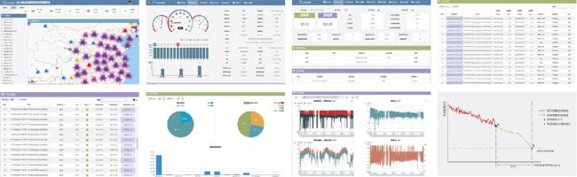 Energy management software interface and monitoring dashboard