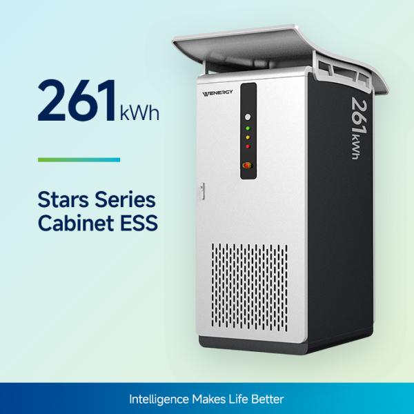Quality 261kWh Commercial BESS Cabinet with 125kW Hybrid Inverter (PV Integration) for sale