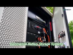 192.92kwh liquid cooling commercial battery storage systems 125kw for multi energy applications