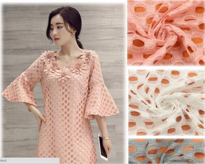 China Garment Accessories Diy No Stretch  Cord Lace Fabric for sale
