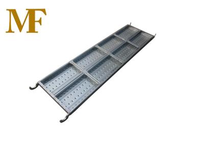 China BS1139 Galvanized Scaffold Steel Catwalks Platform With Hooks for sale