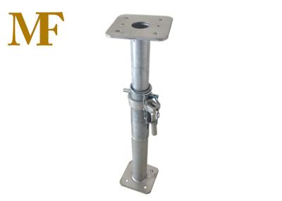 Adjustable Acro Jack Shoring Post Scaffolding With Flat Base Galvanized