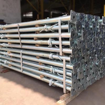Cina La base piana regolabile di Acro Jack Shoring Post Scaffolding With ha galvanizzato in vendita