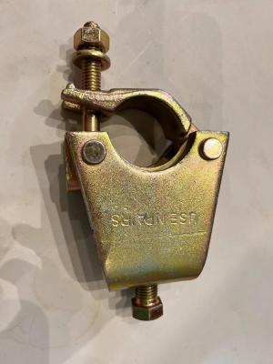 China El acoplador amarillo de Gravlock de la abrazadera de la viga del andamio galvanizó resbalón anti en venta