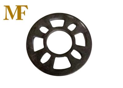 Cina Accessori di mattonatura galvanizzata per la costruzione Sistema di impalcatura per scaffalature a cerniera in acciaio fuso Testa terminale con cuneo in vendita