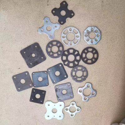 Cina Accessori di mattonatura galvanizzata per la costruzione Sistema di impalcatura per scaffalature a cerniera in acciaio fuso Testa terminale con cuneo in vendita