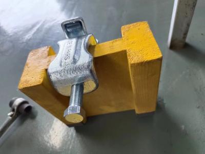 China Scheradizing Oberfläche Drehträger Kopplung Stahl Halb doppelte Klammer zu verkaufen