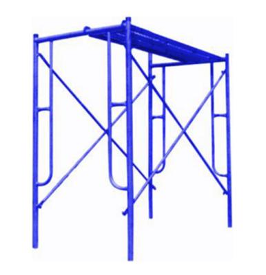Cina Capacità di carico di 5 tonnellate Antislip Scaffold Frame resistente alla ruggine Facile assemblaggio per cantiere in vendita