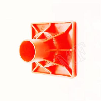 China 100 Per Pack Orange Rebar Safety Caps Withstands Moderate Impacts for sale