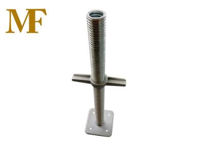 China Jack de parafuso do andaime galvanizado a quente Compativel com vários sistemas de andaimes à venda