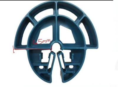 China Heavy Duty Half Wheel Rebar Spacer for Concrete Construction 65mm for sale