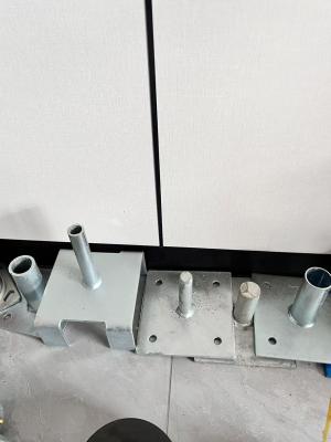 중국 강철 조절식 U-헤드 잭 스크류 베이스 플레이트, 비계 고정식 비계 받침대 판매용