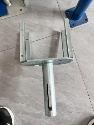 China Scaffolding Prop Parts Fork Head Shoring Prop Tripod Used for Construction Beam Formwork Jack Prop Fork Head for sale
