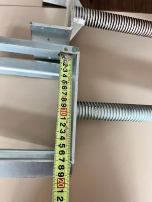 China Scaffolding Prop Parts Fork Head Shoring Prop Tripod Used for Construction Beam Formwork Jack Prop Fork Head for sale