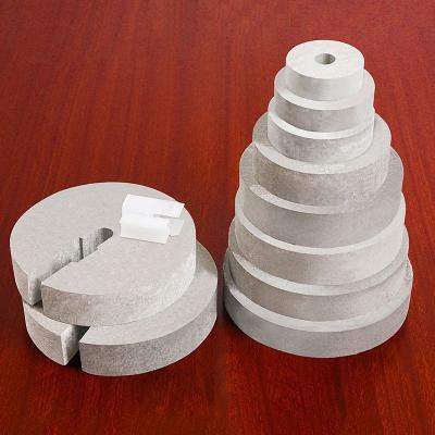 China High-strength Reinforced Concrete Protective Layer Cement Pad Block Circular Cement Block for sale