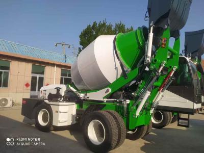 China 85KW 3.5CBM New Design Self Loading Concrete Mixer Truck for sale