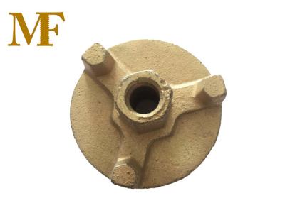 Cina Dadi a alette dorati di alluminio di tirante di colore degli accessori 16MM del sistema della cassaforma in vendita