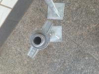 China Ringlock Scaffolding Adjustable Base Jack Q235 Material for sale