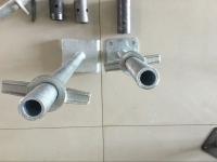 China Ringlock Scaffolding Adjustable Base Jack Q235 Material for sale