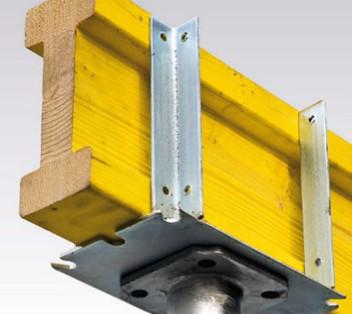 Cina Testa Jack Base Scaffolding Shoring Accessorise della forcella di modo U dell'acciaio 4 in vendita