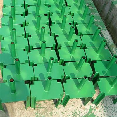 Cina Testa Jack Base Scaffolding Shoring Accessorise della forcella di modo U dell'acciaio 4 in vendita