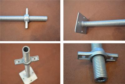 China Q235 Scaffold Screw Jack Universal Ringlock Cuplock Scaffolding for sale