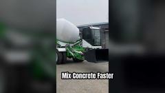 Introduce 85KW 3.5CBM New Design Self Loading Concrete Mixer Truck For You