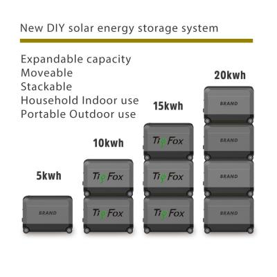 China lithium batteries power bank 10kw 100ah lifepo4 home residential PV power system for sale
