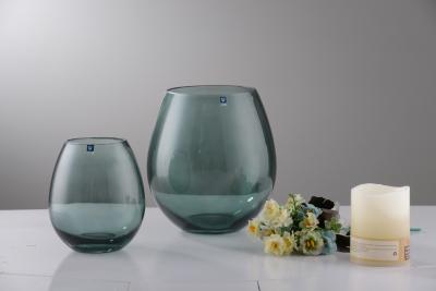 China handmade OEM Glass Vase for home use for sale