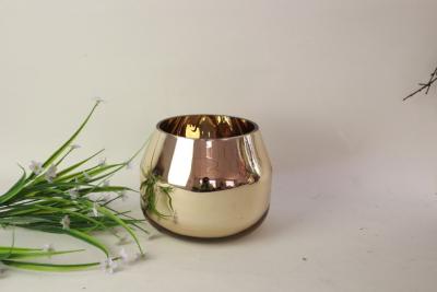 China Handmade Glass Candle Holder for sale