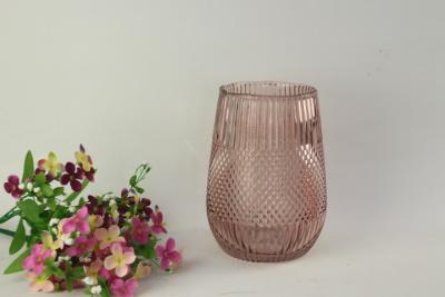 China OEM Handmade  Glass Vase For Decor for sale