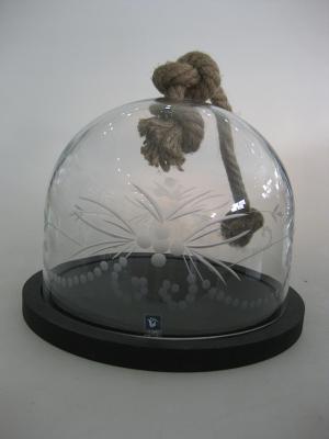 China OEM Handmade  Glass dome for sale