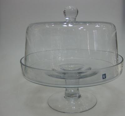 China OEM Handmade  Glass dome For cake for sale