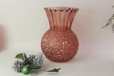 China OEM Handmade  Glass Vase For Decor for sale