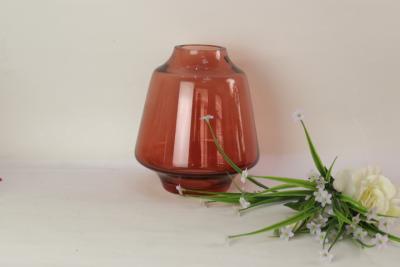 China OEM Handmade  Glass Vase For Decor for sale