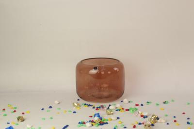China OEM Handmade  Glass Vase For Decor for sale