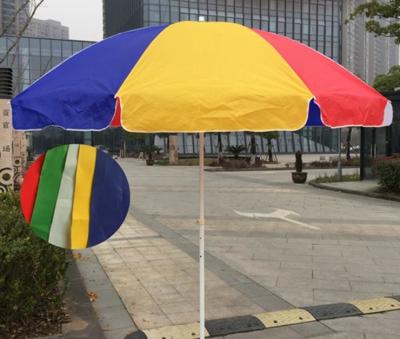 China Durable Outdoor Parasol Umbrella Beach Umbrella With Carbon Steel Ribs for sale