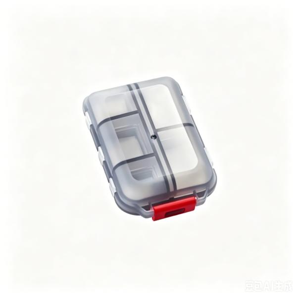 Quality 8-Slot Medical PP Pill Case Airtight Medical Promo Gift for sale