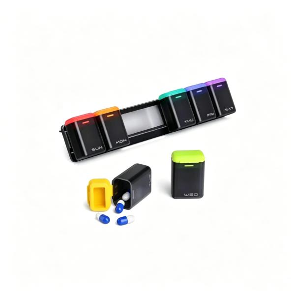 Quality BPA-Free 7-Slot Weekly Pill Case Medical PP Promo Gift for sale