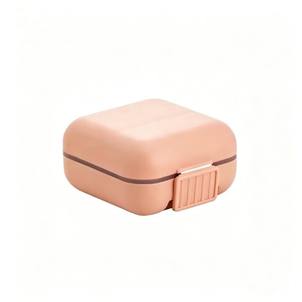 Quality BPA-Free 5-Slot Pill Box Matte Medical PP Travel Case for sale