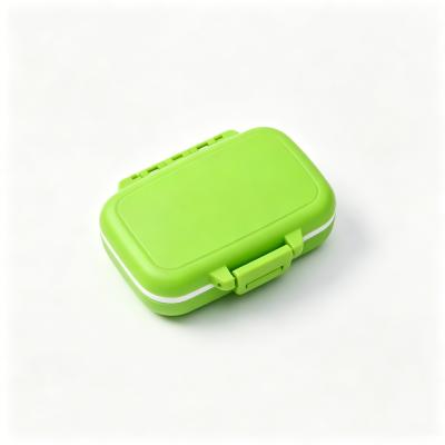 China Secure Latch 3-Slot Pill Case Moisture-proof Medical Gift for sale