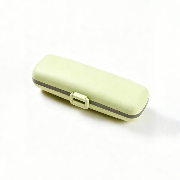 Quality BPA-Free 3-Slot Pill Box | Medical PP Compact Travel Case for sale