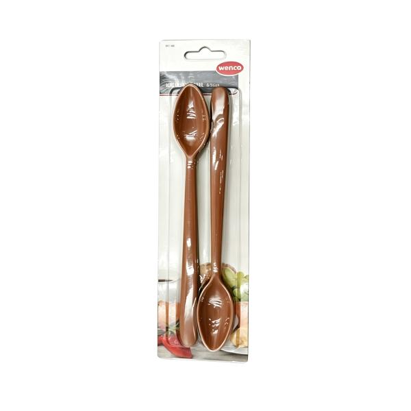 Quality Long Handle Ice Cream Spoons Smooth Reusable Plastic Spoons For Home Kitchen Dessert Use for sale