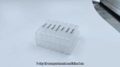 7-Day Rainbow Pill Organizer BPA-Free Medical PP Travel Case