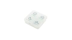 Custom Logo Promotional Gift 4 Compartment Weekly Pill Organizer Storage Box Compact Travel Design