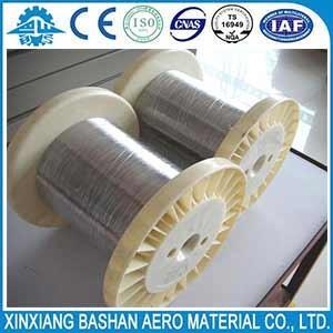 China xinxiang bashan Ultra Fine 304 316 Stainless Steel Wire 0.0007874 for sale