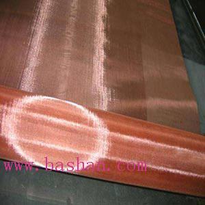 China xinxiang bashan 40 60 80 mesh cooper wire mesh shielding copper mesh for Faraday cage for sale