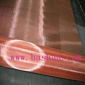 China xinxiang  bashan  60mesh pure cooper wire mesh for fuel cell for sale